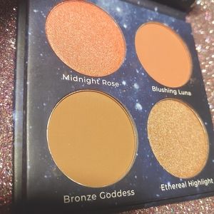 LA SPLASH | Makeup | Moonlight Glow Face Palette Crescent Moon La ...